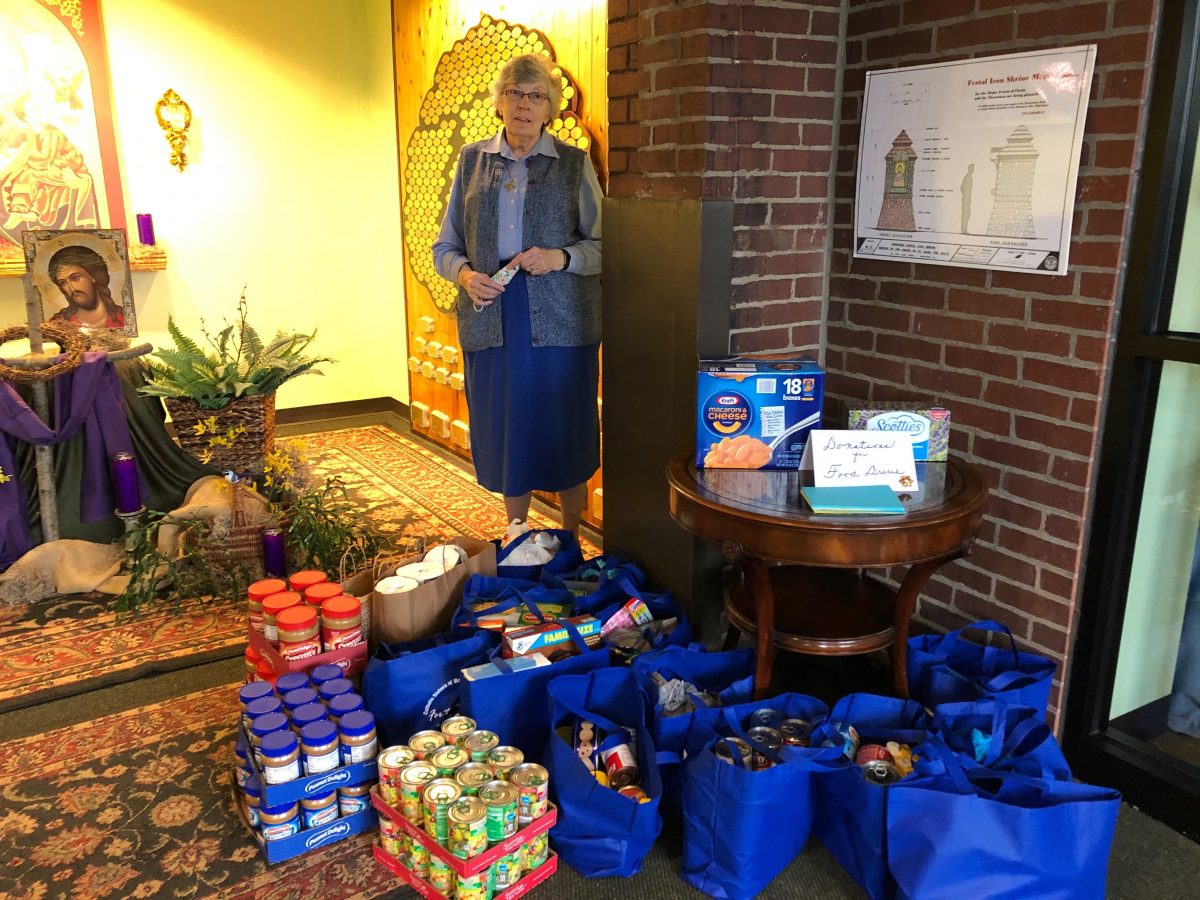 Sisters Commemorate Catholic Sisters Week with a Food Drive - Sisters ...